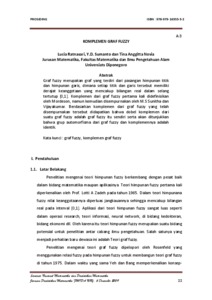 KOMPLEMEN GRAF FUZZY - Lumbung Pustaka UNY